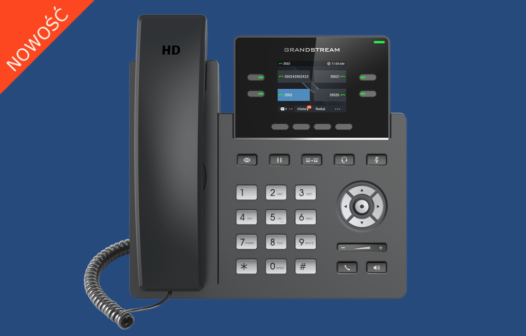 Grandstream Polska — Telefony VoIP, Centrale VoIP / IP PBX